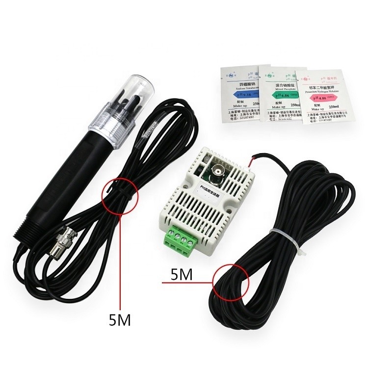 4-20mA RS485 Modbus Water PH Sensor for Fish Pool and Agriculture ...